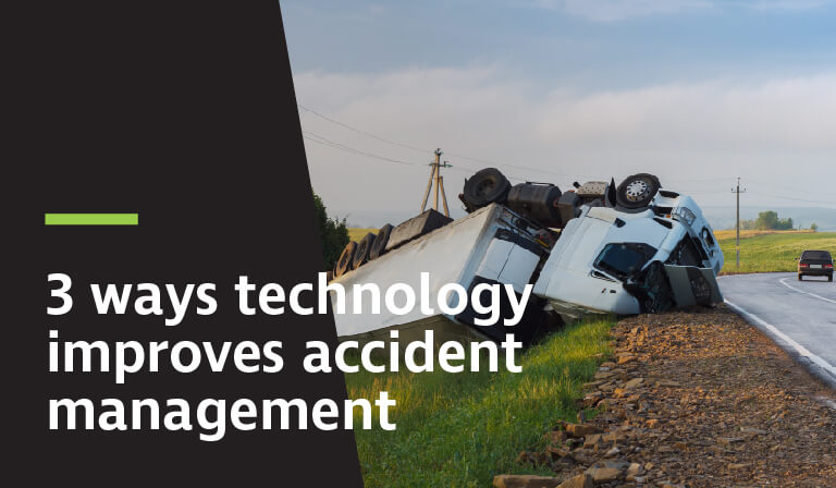 3 ways technology improves accident management - Teletrac Navman US